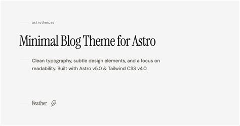 Markdown Style Guide Feather