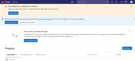 Install Gitlab One Click Deploy Public And Private Data Sovereign Cloud