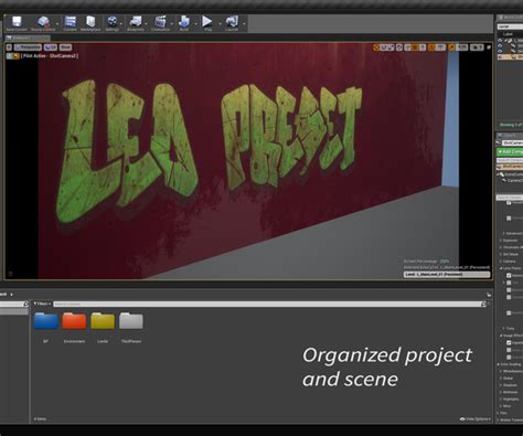 artstation unreal engine 4 22 environment preset resources