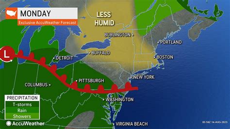 Nj Weather Another Steamy Stormy Start To The Workweek