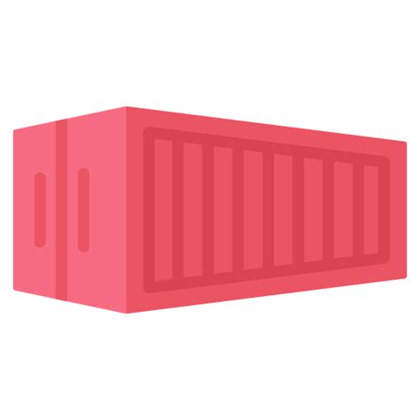 Container Free Shipping And Delivery Icons