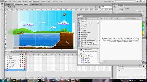 Animate Cc Actionscript Sample Project Game Part 1 Youtube