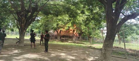 ရေစကြို၊ ဟင်္သာကျေးရွာမှ စစ်သားနှင့် ပျူစောထီးများ စခန်း စွန့်ခွာသွားသဖြင့် Pdf တပ်ဖွဲ့က ဝင်ရောက