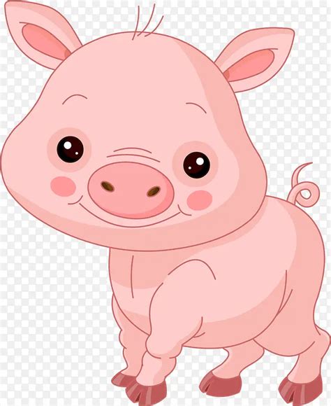 矢量手绘可爱小猪PNG图片素材下载 图片编号qlbxblgm 免抠素材网