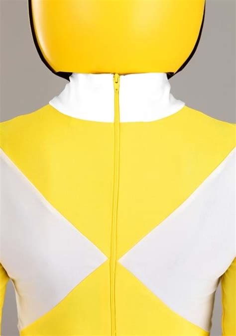 Womens Authentic Power Rangers Yellow Ranger Costume Power Rangers