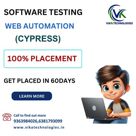 Vika Technologies On Linkedin Seleniumtraining Automationtesting Careerboost