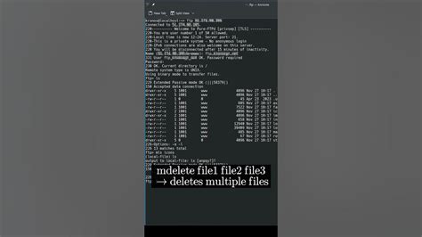 🐧 Linux Cli 32b 🐧 Ftp Examples Linux Shell Cli Konsole Ubuntu Fedora Opensuse Youtube