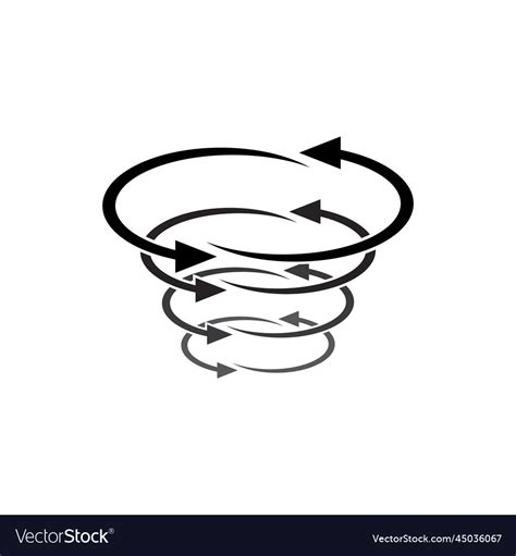 Rotation Arrow Icon Royalty Free Vector Image Vectorstock
