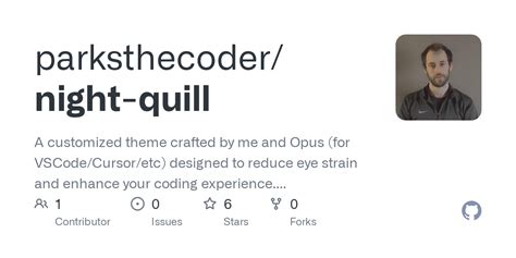 Github Parksthecoder Night Quill A Customized Theme Crafted By Me And Opus For Vscode Cursor
