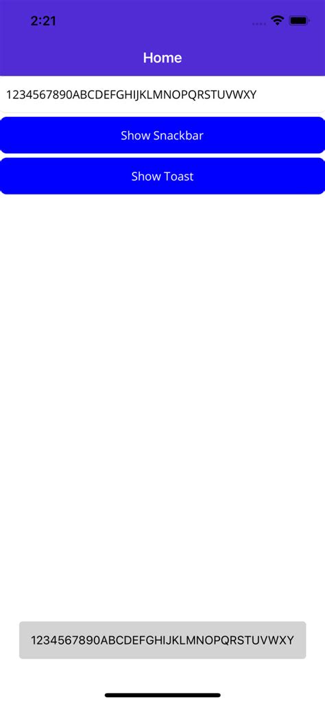 Bug Snackbar And Toast Messages Are Omitted When Length Is Equal To