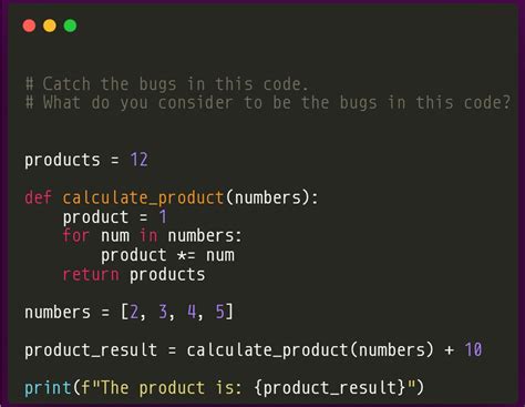 Benjamin Bennett Alexander On Linkedin Python Question Catch A Bug