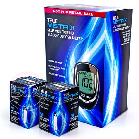 True Metrix Meter Combo Meter And 100 Test Strips