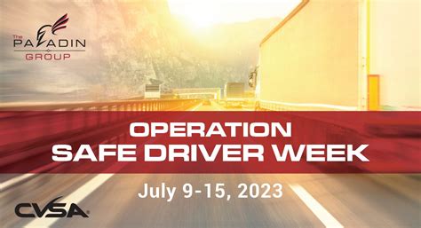 Operation Safe Driver Week Paladin Group
