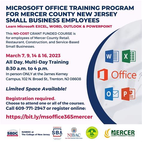 Microsoft Office Training Presented In Partnership With Mercer Institute Of Management And