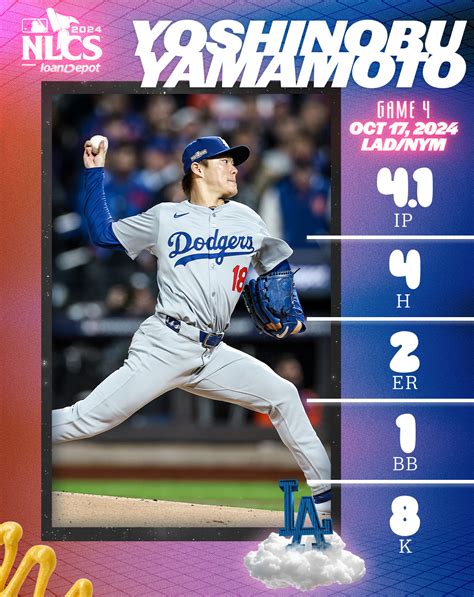 Mlb》山本由伸挨轟立刻回穩 41局送8k 道奇10比2勝大都會 Tsna體育新聞團隊