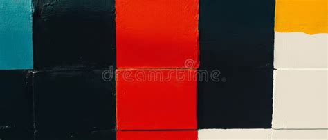 Building Block Patterns With Geometric Shapes In Vibrant Primary Colors