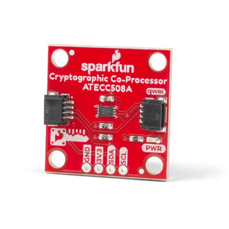 Cryptographic Co Processor Atecc508a Qwiic Hookup Guide Sparkfun Learn