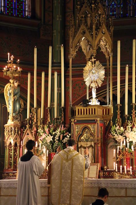 Programme Des Messes Dexposition And De Reposition Des Quarante Heures Liturgia