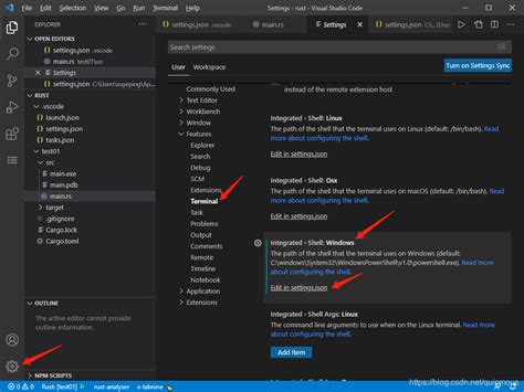 Vs Code 中无法打开 Terminal 终端窗口的解决办法vscode 开启timinak Csdn博客