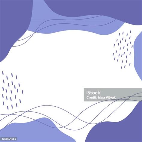 매우 페리 색상의 추상적 인 배경 2022 년 의 트렌디 한 색상의 미니멀 한 배너 파란색에 대한 스톡 벡터 아트 및 기타