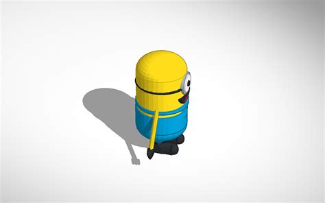 3d Design Minion Tinkercad