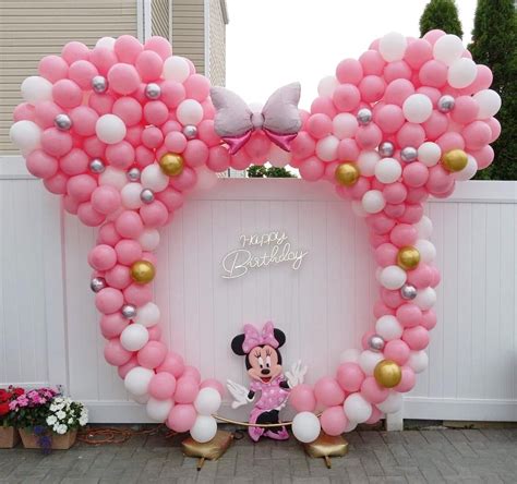 Pin By Maria Luiza On Niver 👧🏼👦🏻🍭 Minnie Mouse Birthday Decorations