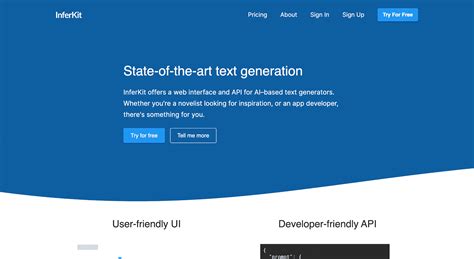 Ai Script Generator Inferkit A Detailed Review