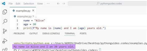 How To Print Strings And Integers Together In Python