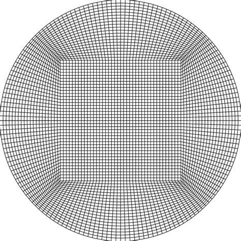 Finite Element Mesh Of Circular Domain Containing 14641 Nodal Points