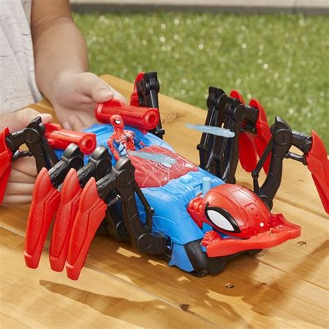 Marvel Spider Man Web Splashers Crawl N Blast Spider Vehicle The