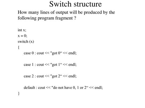 Ppt Control Structures Powerpoint Presentation Free Download Id