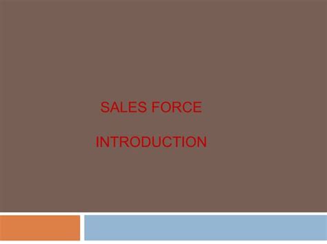 Session 1 Introduction To Salesforce Pptx