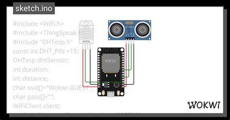 Thingspeak Wokwi ESP32 STM32 Arduino Simulator