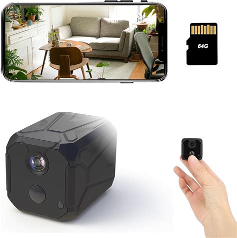 Mini Spy Camera Hidden Wifi 4k Wireless Small Indoor Secret Nanny Security