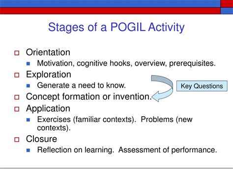 Ppt A Research Based Cognitive Model Supporting Pogil Powerpoint