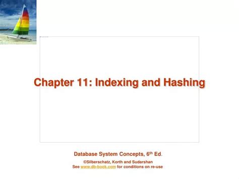 ppt chapter 11 indexing and hashing powerpoint presentation free