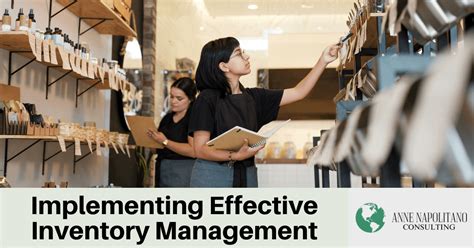 Accounting Best Practices Implementing Effective Inventory Management Anne Napolitano