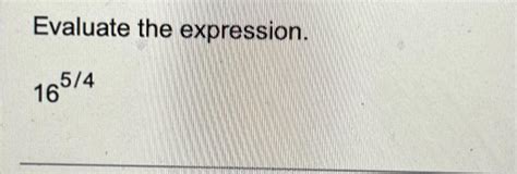 Solved Evaluate The Expression Chegg Com