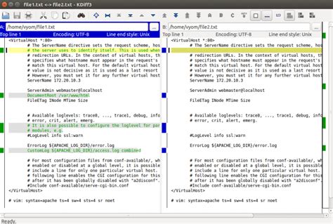 20 Best Diff Tools To Compare File Contents On Linux