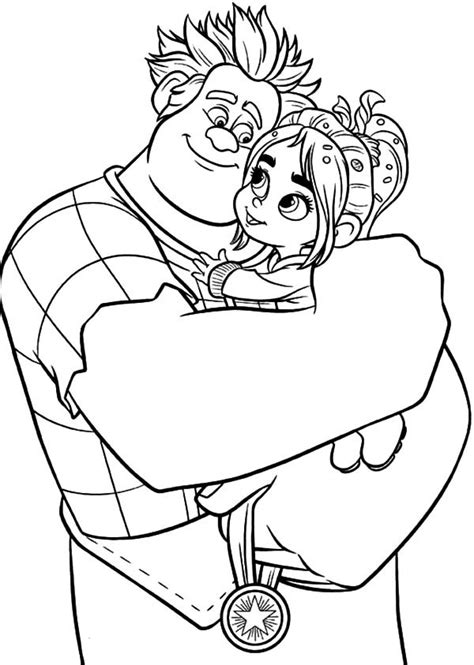 Disney Wreck It Ralph Coloring Pages