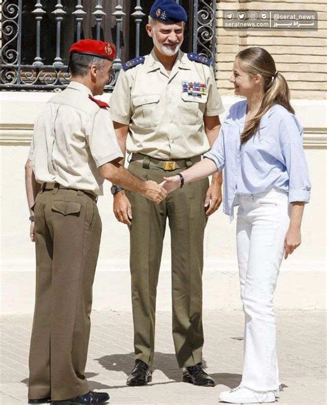 تصاویر شاهدخت لئونور، ولیعهد تاج و تخت اسپانیا عازم خدمت سربازی شد