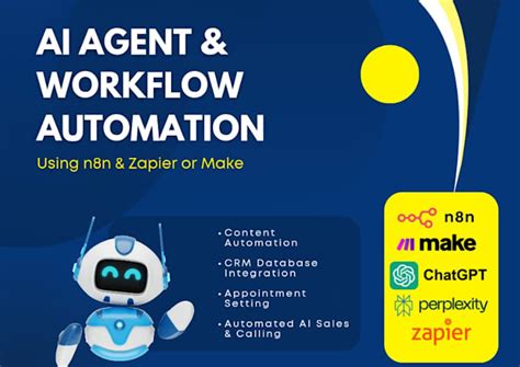 Build Setup Ai Agent Workflow N8n Automation Zapier Makecom Chatgpt Expert By Axionhq Fiverr