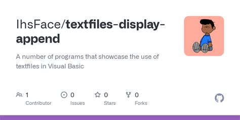 github ihsface textfiles display append a number of programs that