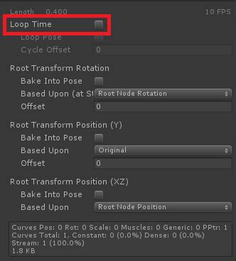 Animation Loop Questions Answers Unity Discussions