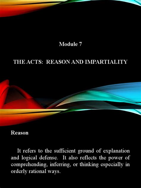 Moral Reasoning And Impartiality Steps Pdf Choice Reason