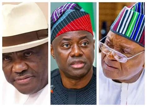 Pdp Crisis Wike Ortom Makinde Two Other Govs Snub Campaign