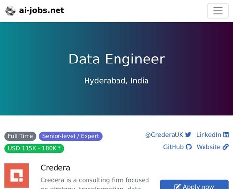 Hiring Data Engineer In Hyderabad India Raimljobs