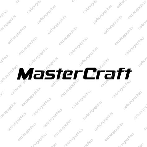 40 To 64” Mastercraft Boat Logo Decal Sticker Etsy