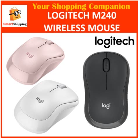 Original Logitech M Silent Touch Wireless Mouse Works With Ios Ipad Chrome And Android