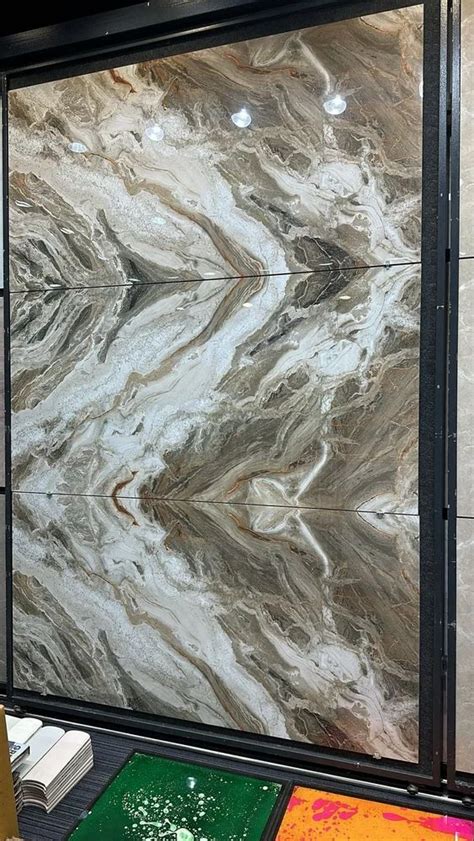 High Glossy Varmora Book Match Vitrified Floor Tiles At ₹ 125 Sq Ft